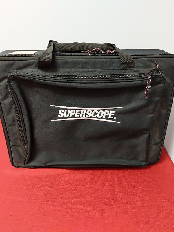 Superscope CA350 Large Canvas Carry Bag | Reverb