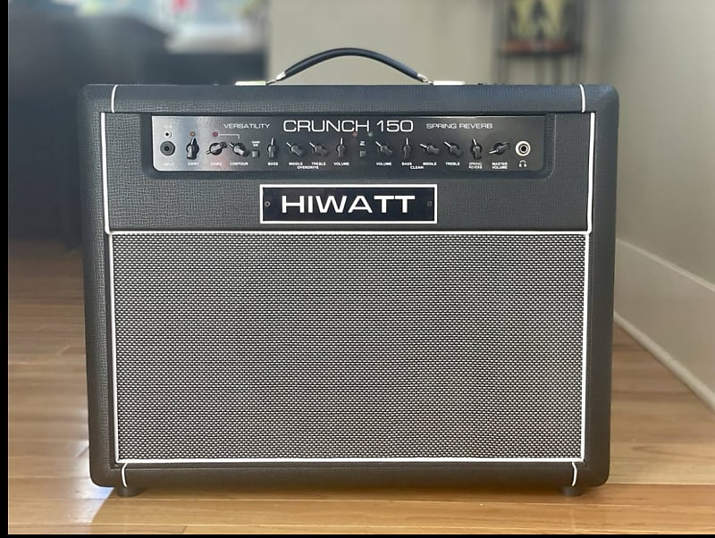 Hiwatt Crunch 150R - 150 Watt Combo Solid State Amp with Foot | Reverb