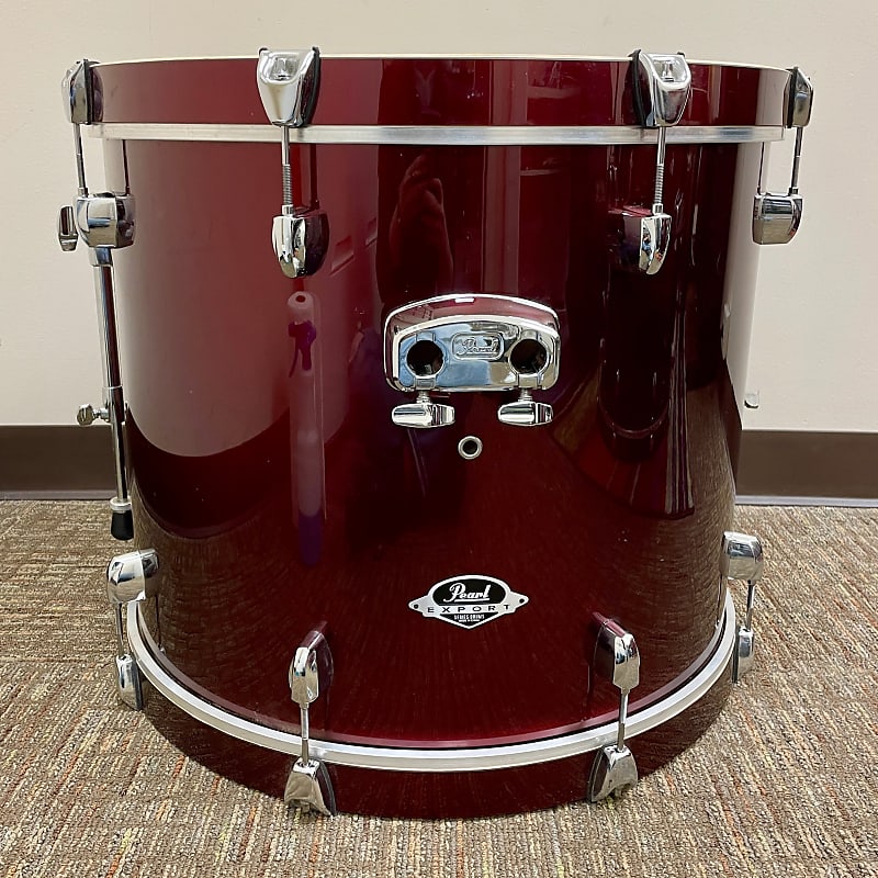 Pearl Export Series Bass Drum 22x18 Burgundy | Reverb