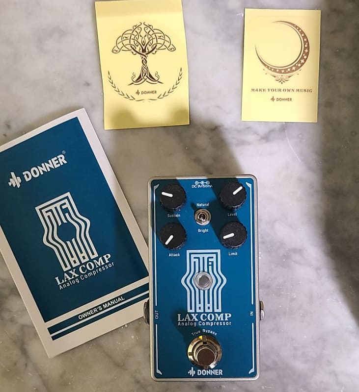 Donner LAX Comp 2023 - blue Compressor | Reverb