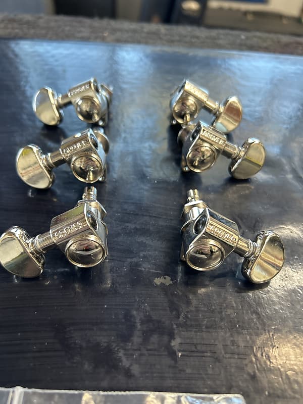 Grover ROTOMATIC LOCKING TUNERS - Chrome | Reverb