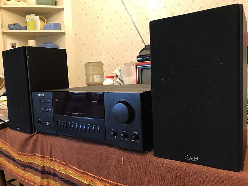 KLH Audio Systems AM/FM Stereo Receiver R 3100 Flat black | Reverb