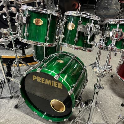 Premier Vintage "Signia Maple"5 piece drum set/hardware 1995 | Reverb