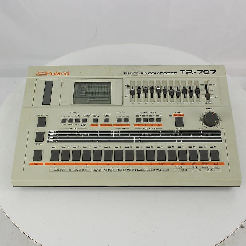 Used Roland TR-707 RHYTHM COMPOSER Drum Machines | Reverb