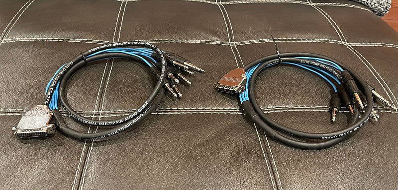 Elite Core DB25-TRS Breakout Cable 5' 5FT (x2) | Reverb