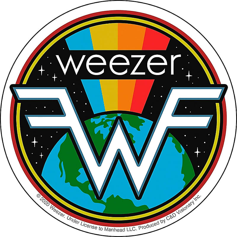 C&D Visionary Weezer Sticker | Reverb