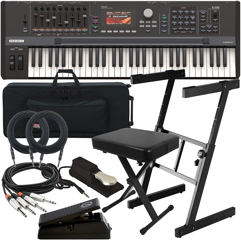 Kurzweil K2061 Synthesizer Workstation STAGE ESSENTIALS | Reverb