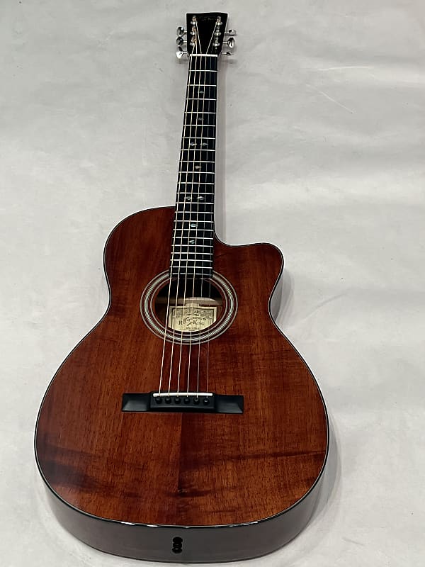 Recording King RP2-729C Tonewood Reserve Koa 00 12-fret | Reverb