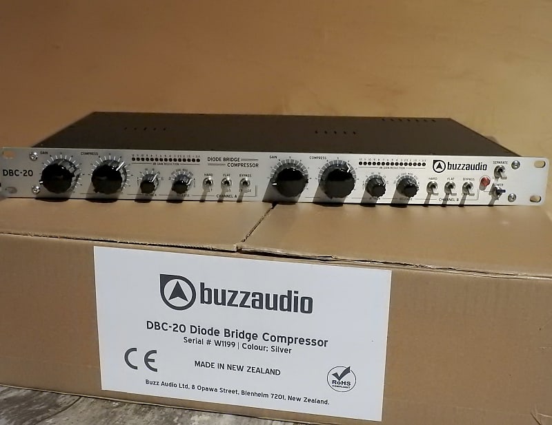 Buzz Audio DBC-20 2023 - Silver | Reverb Buzz Audio DBC-20 2023 - Silver | Reverb
