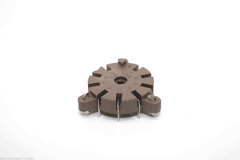 9 PIN BELTON MICALEX TUBE VACUUM SOCKET AUTO WAVE SOLDERING | Reverb