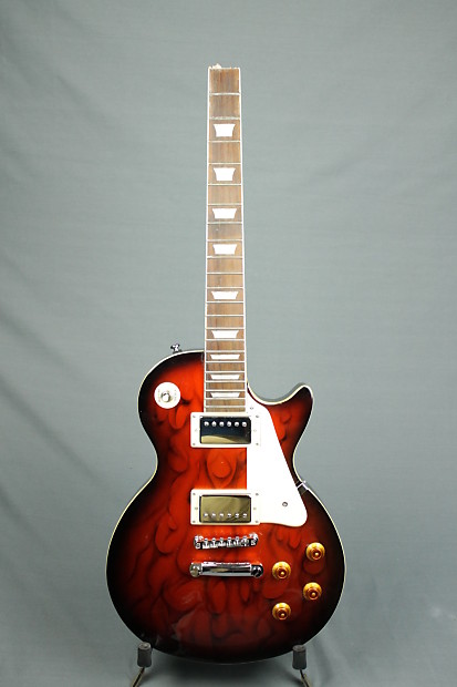 Epiphone Les Paul Flame finish Project | Reverb Australia