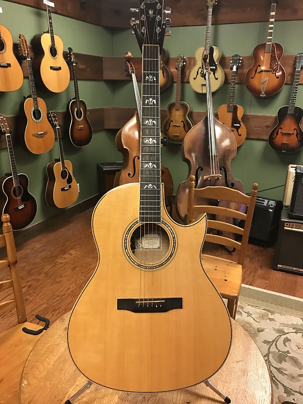 1998 Larrivee C-09 Maple Florentine Cutaway | Reverb