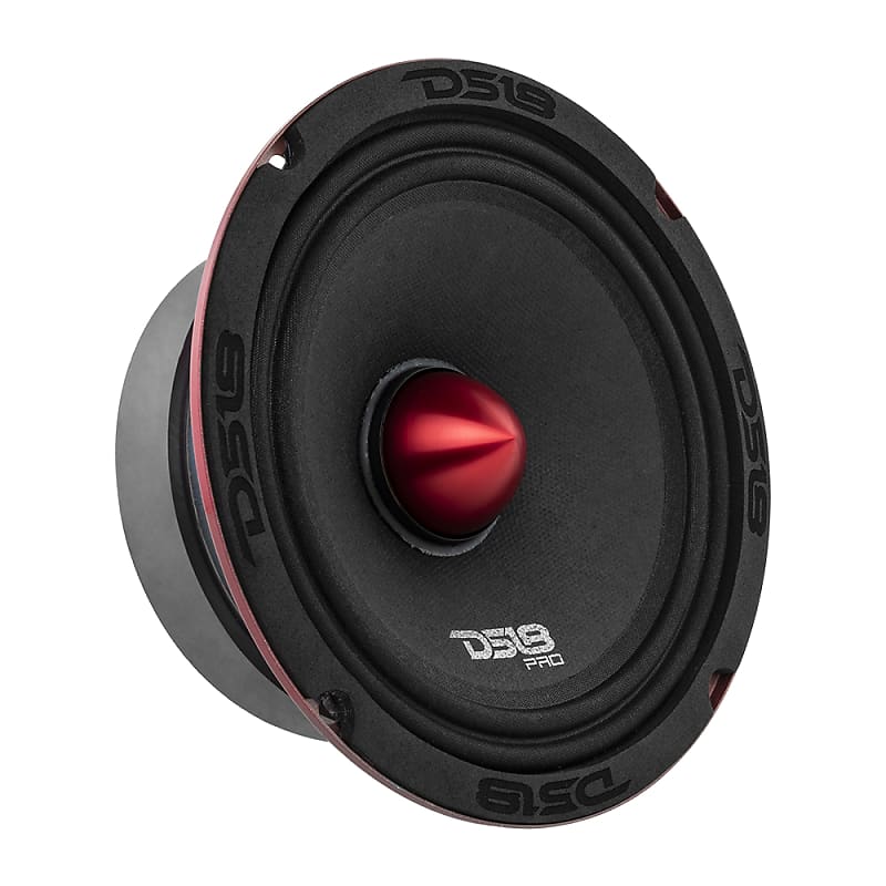 DS18 PRO-X6.4BM Loudspeaker - 6.5", Midrange, Red Aluminum | Reverb