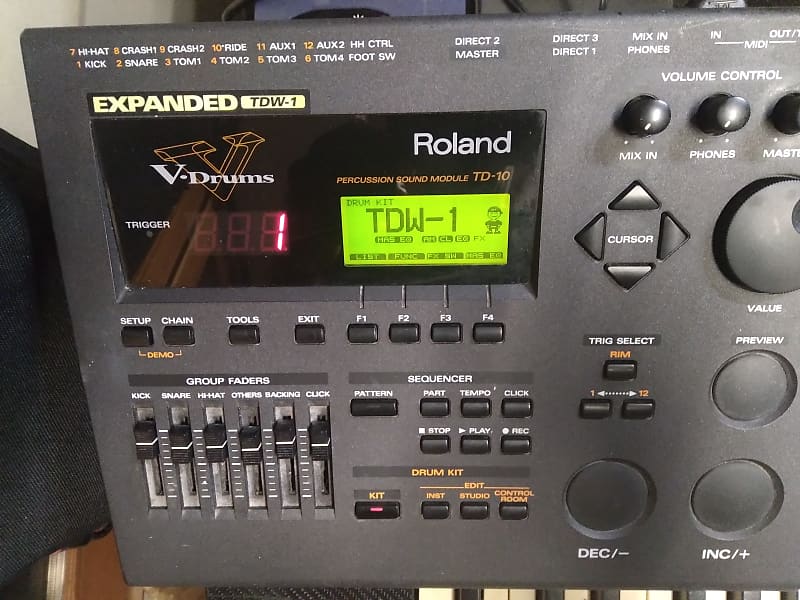 Roland Td-10 with TDW-1 expansion ? Black | Reverb