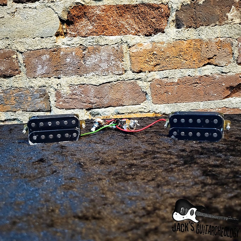 Squier Humbuckers w/ Volume & Tone Pots (2010s - Black) | Reverb