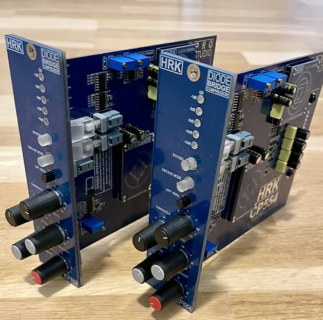 HRK CP554 Matched Stereo Diode Bridge Compressor Pair | Reverb