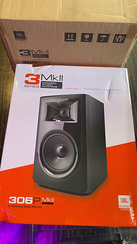 JBL JBL 306P MkII Powered 6 inch Two-Way Studio Monitor | Reverb