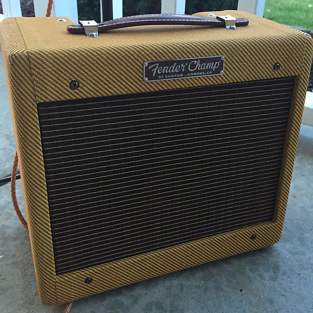 Fender '57 Custom Champ with NOS tubes | Reverb