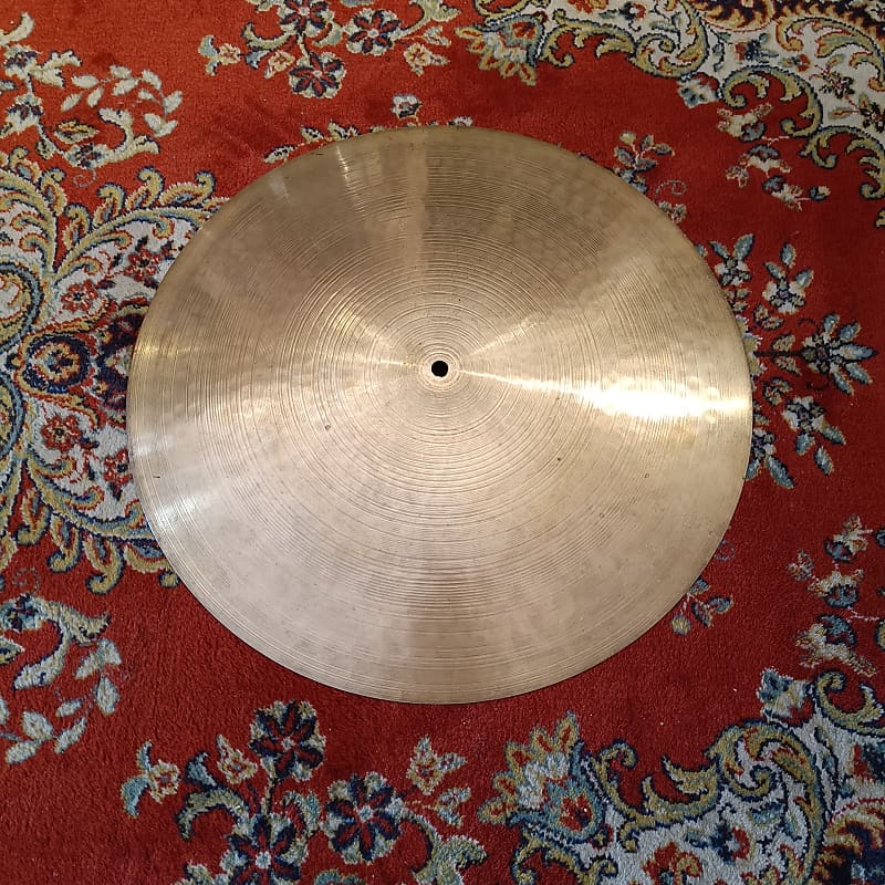 Paiste 2002 Black Label Flat Ride 18" Vintage 1977 | Reverb
