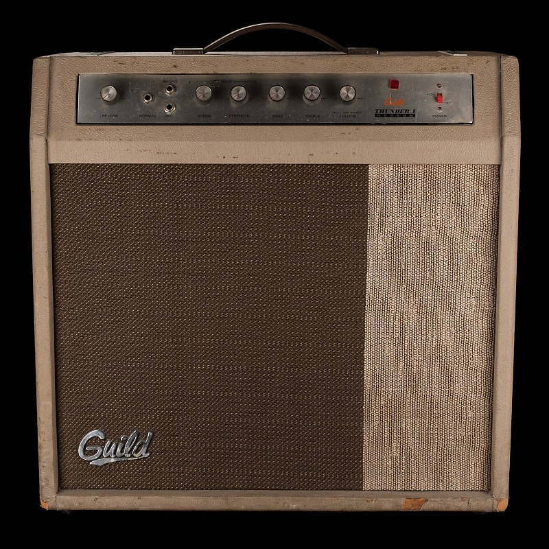 Vintage 1966/65 Guild T1-RVT Thunder 1 Reverb Guitar Amp | Reverb