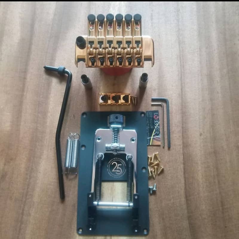 Tremolo Bridge Ibanez Edge Zero II ZPS Version In Gold 6 | Reverb