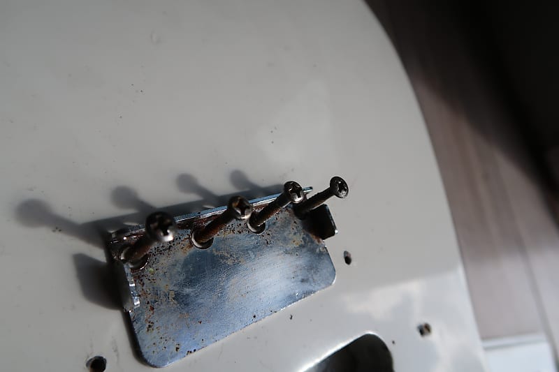 50's Fender Bridge for Duo Sonic / Musicmaster / USA RI 60 61 | Reverb