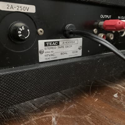 READ! TEAC A-4300SX Auto Reverse 1/4" 7 inch 4-Track | Reverb