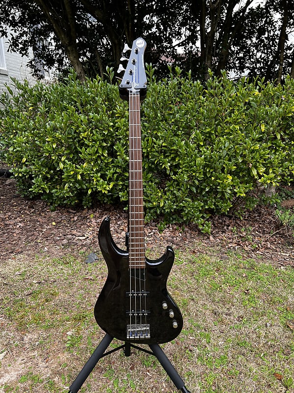 MTD Kingston Saratoga 4-string 2014 Trans Black | Reverb