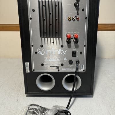Infinity PS-8 Powered Subwoofer Bass Sub Home Theater | Reverb
