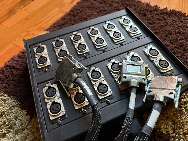 19' Redco 24 channel custom XLR mic box channel snake with | Reverb