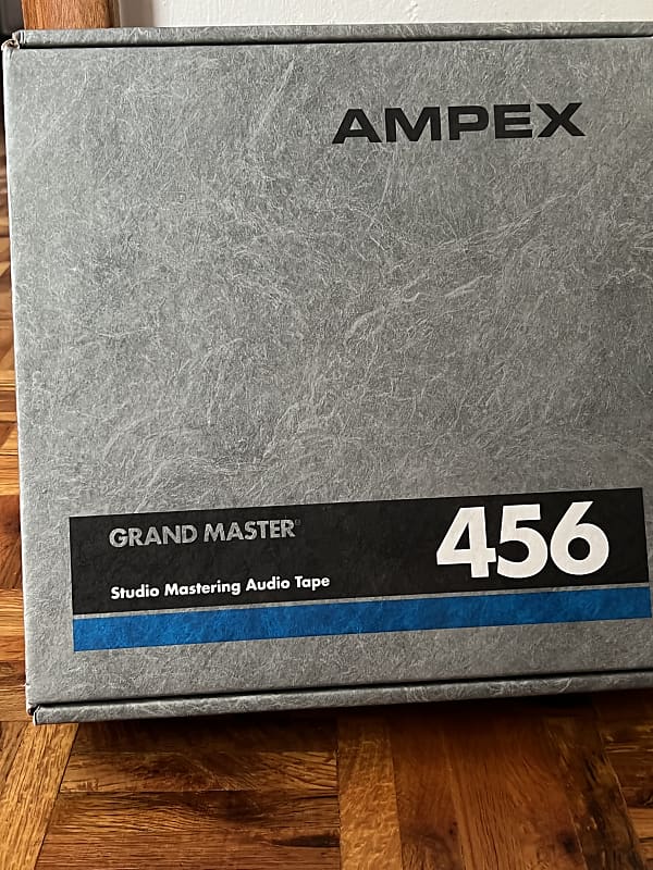 Ampex Grand Master 456 Reel 2000s - Gray | Reverb