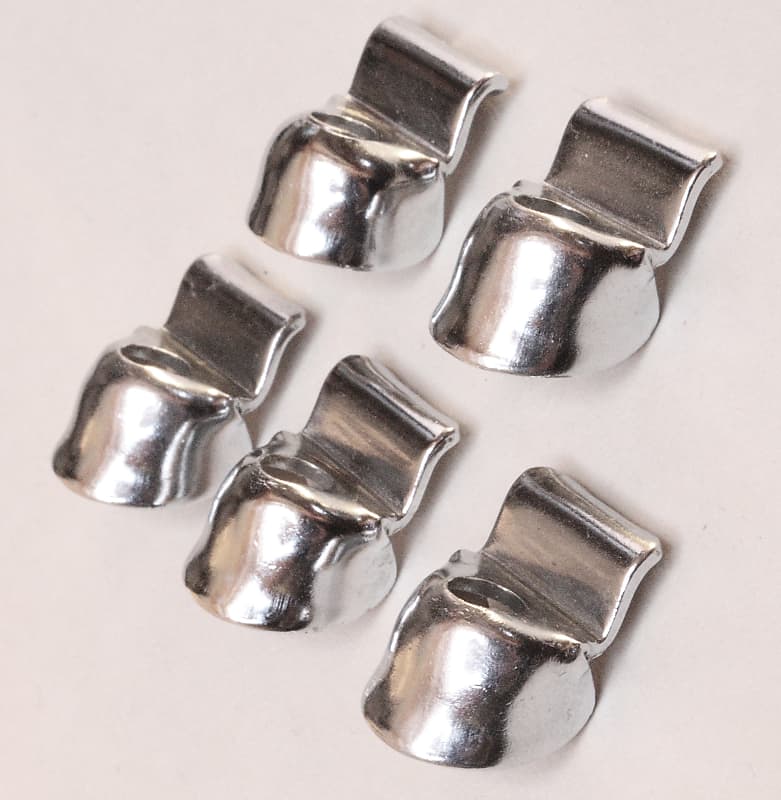 Set of 5 Slingerland Hoop Clips, Chrome Plated /1950s | Reverb
