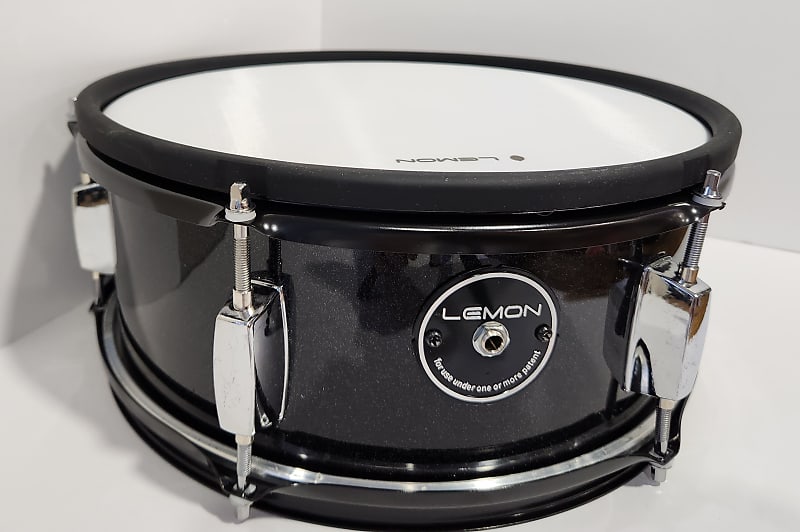 Lemon 13" x 5" Electronic Snare/Tom Drum 2024 - Black Sparkle | Reverb