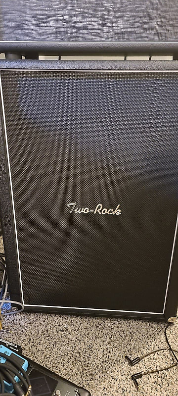 Two Rock 2x12 Speaker Cab Black Bronco With OEM EVM12Ls | Reverb