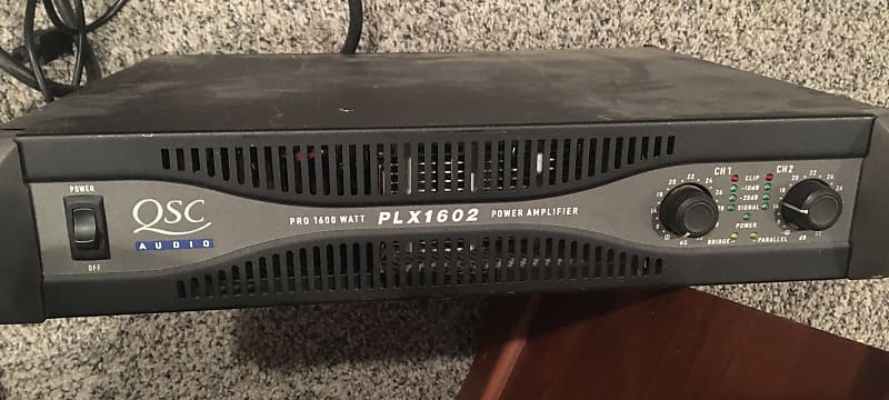 QSC PLX 1602 2-Channel Power Amplifier | Reverb