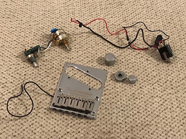 Fishman Powerbridge Telecaster w/ Powerchip Preamp | Reverb