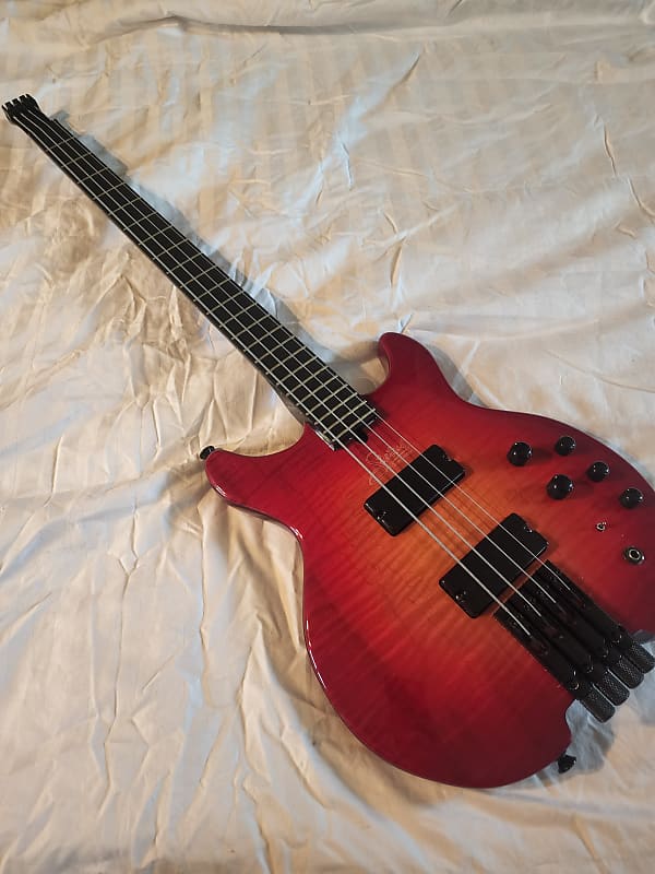 Status KingBass Artist 2013 Cherry Amber Burst | Reverb