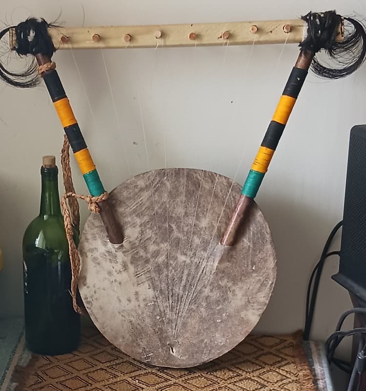 East African-style bowl lyre | Reverb