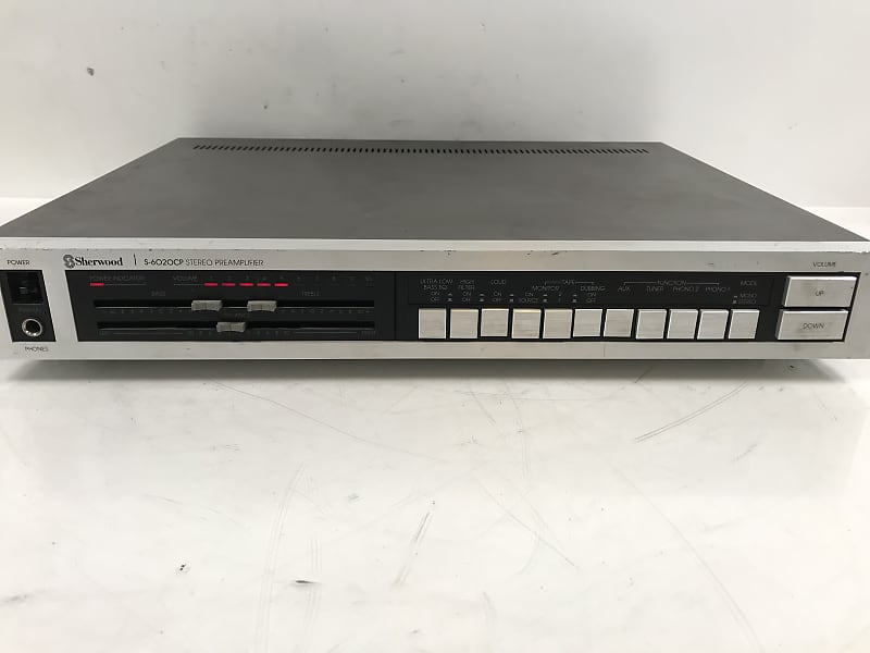 Vintage Sherwood S-6020 CP Stereo Preamplifier | Reverb