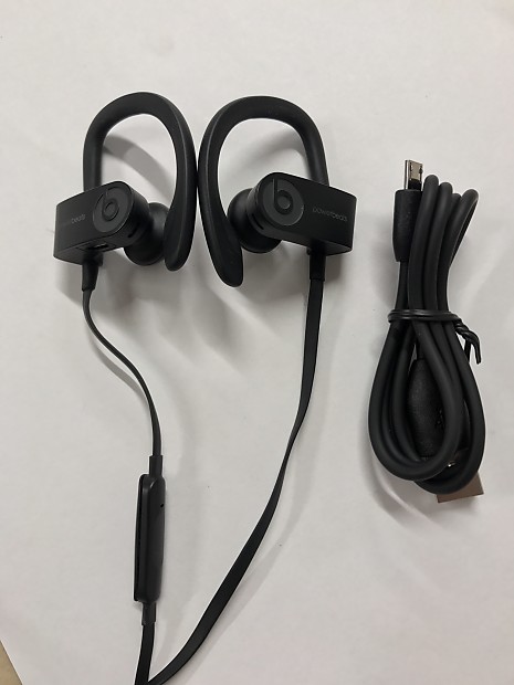 Beats by Dre Powerbeats 3 bluetooth wirless Apple Black | Reverb