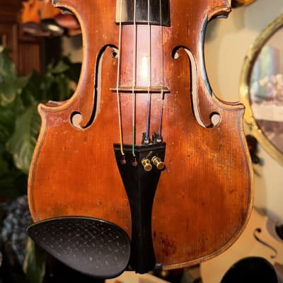 Old Fine Violin Restored in Stockholm in 1914 | Reverb