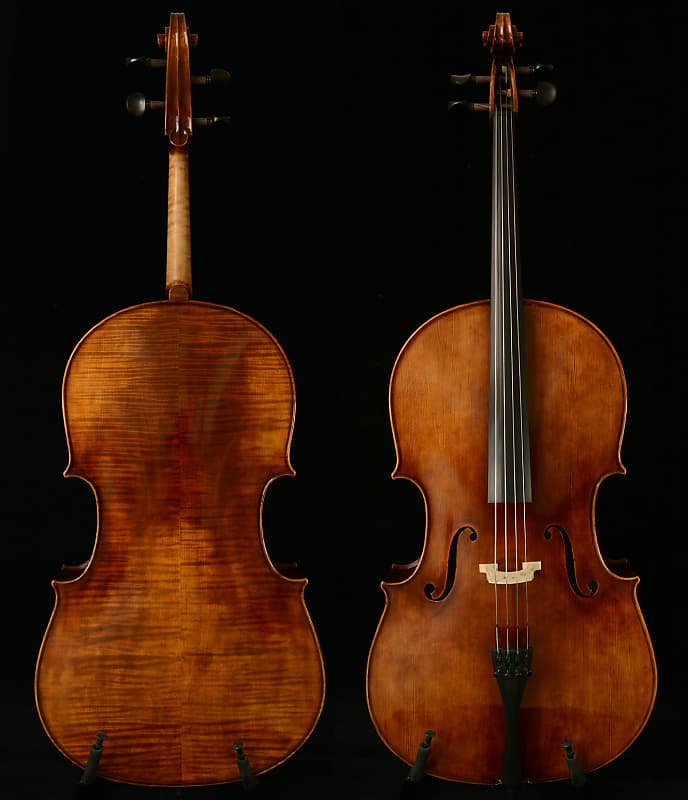 Awesome 4/4 Cello Montagnana Cello Model Fantastic Sound Wide | Reverb
