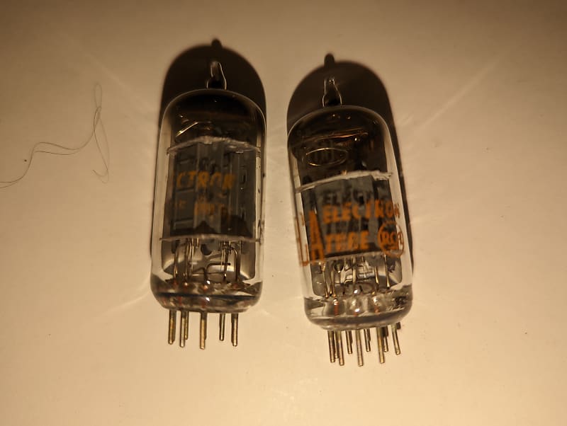 RCA 12AX7GP NOS Preamp Tubes Pair | Reverb