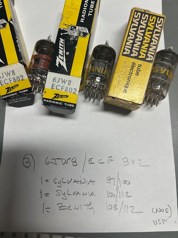 Zenith 6JW8/ECF802 | Reverb