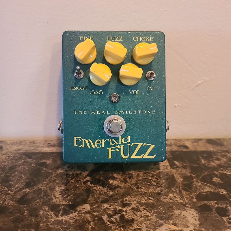 Smiletone Emerald Fuzz 2010s - Sparkle Green | Reverb