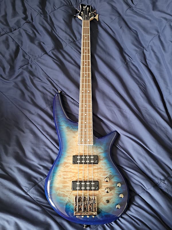 Jackson JS3Q Spectra 2020 - Amber Blue Burst | Reverb