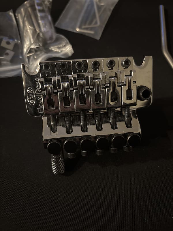 EVH Floyd Rose Special Tremolo Bridge - Relic Chrome | Reverb