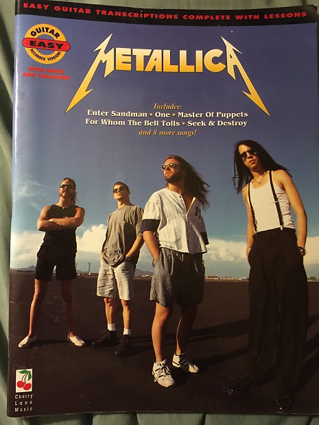 Cherry Lane Metallica Tab Book | Reverb Australia