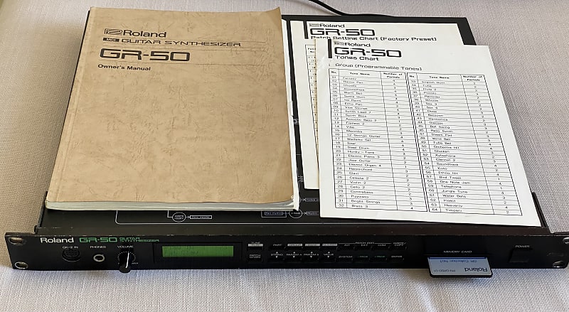 Roland GR-50 Guitar Synthesizer with PN-GR50-01 Card | Reverb Canada