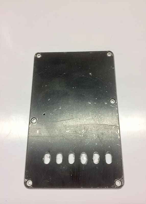 Stratocaster Style Back Plate Black | Reverb